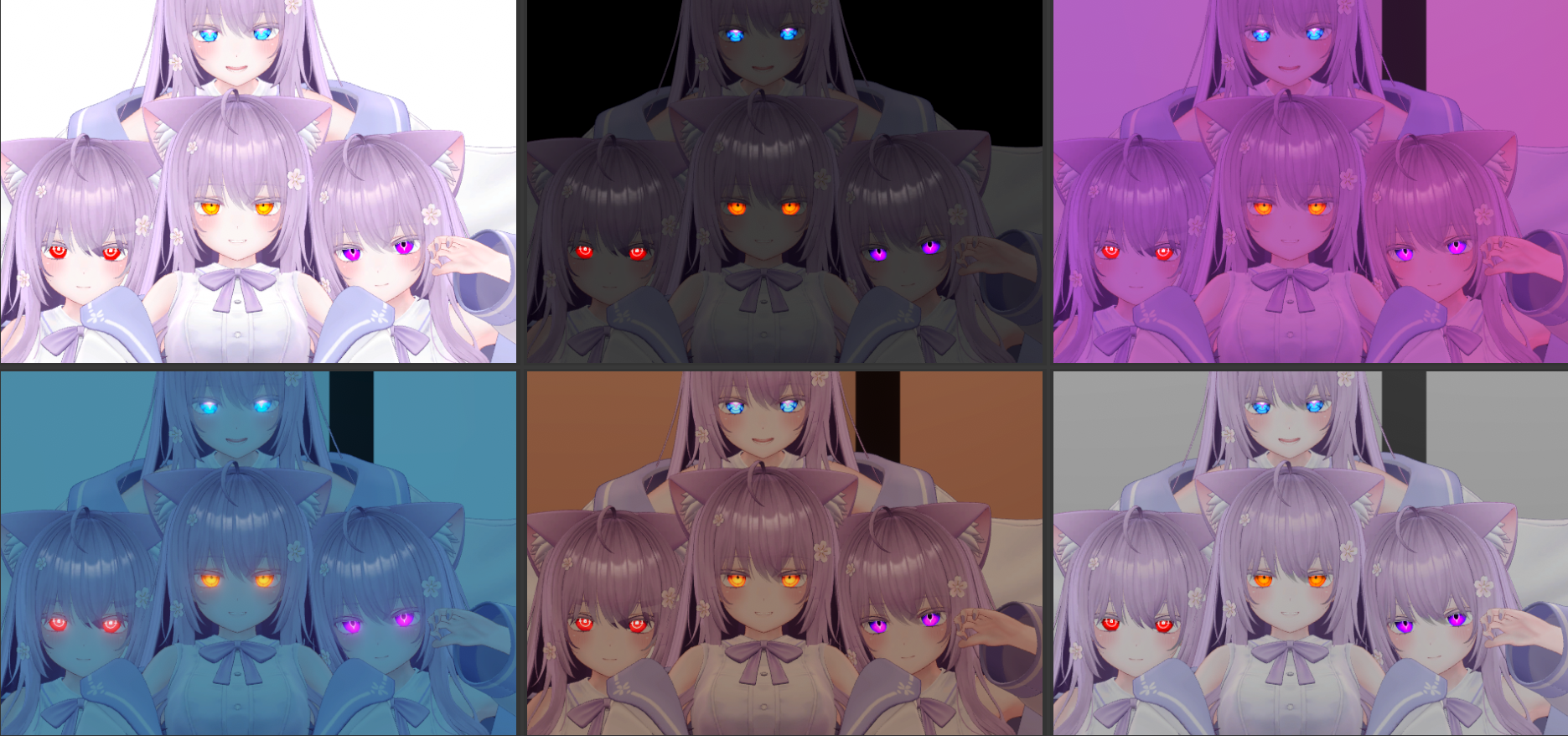 [VRChat] Divine Sight for Moe「萌」[Pack + 1] - Hitsuu's Den - BOOTH