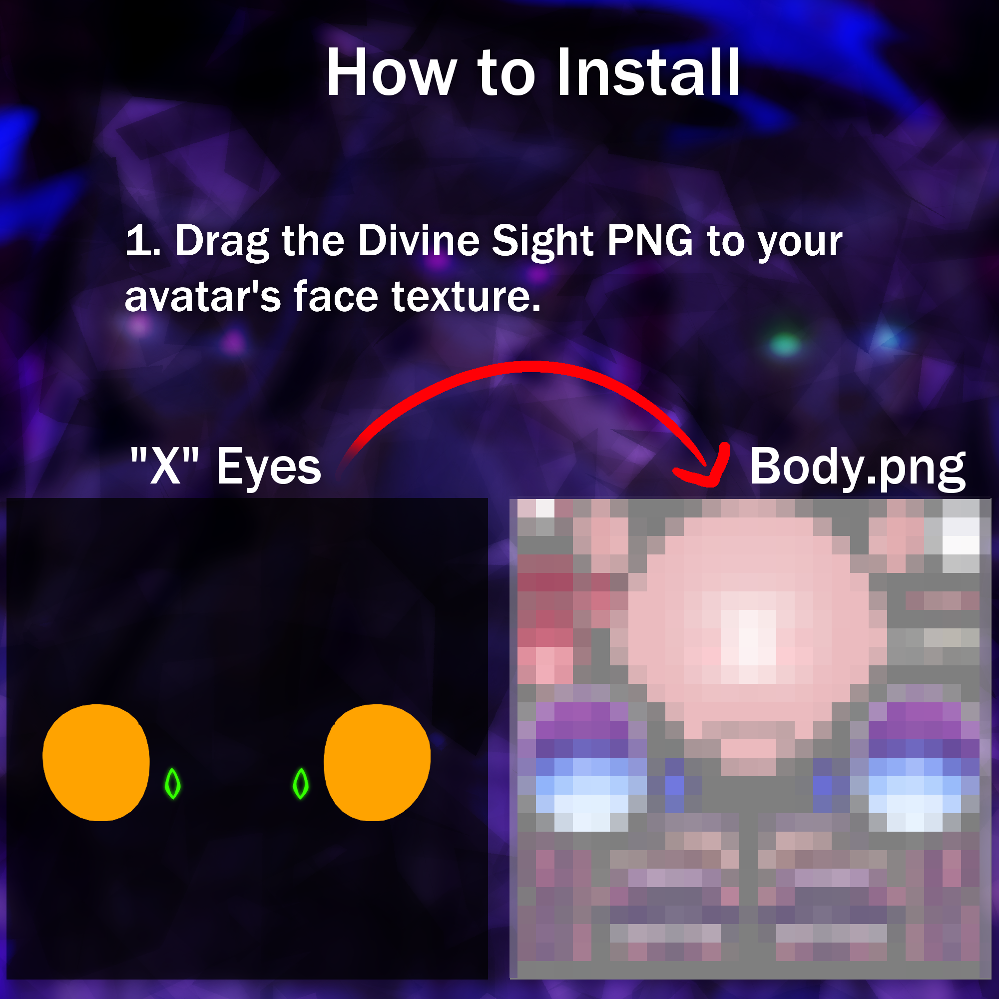 [VRChat] Crystal Eyes for Moe「萌」 - Hitsuu's Den - BOOTH