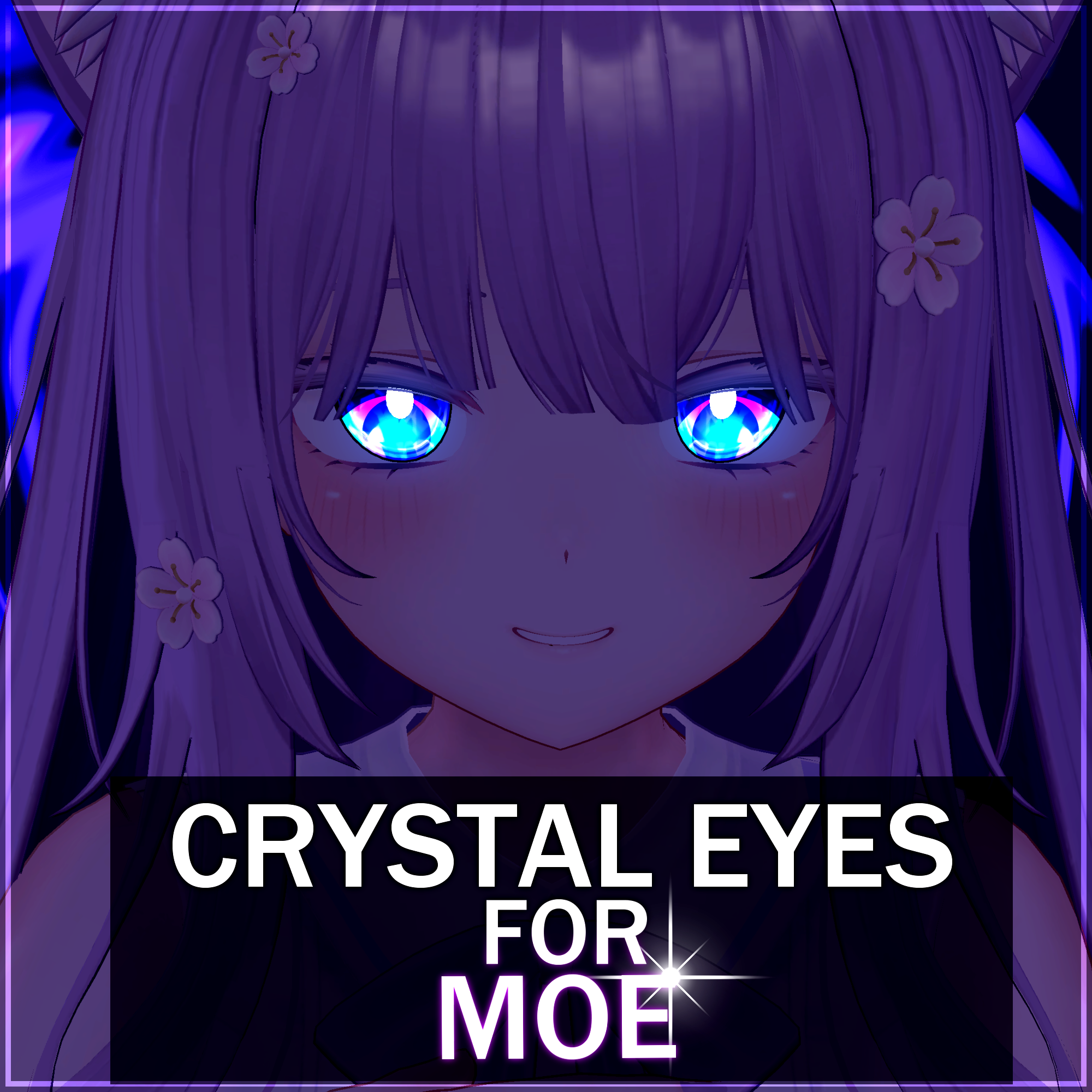 [VRChat] Crystal Eyes for Moe「萌」 - Hitsuu's Den - BOOTH