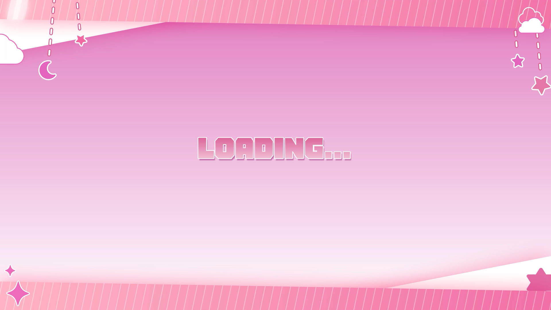【Vtuber配信者向け】シンプル可愛い待機画面｜Loading screen - Mille-feuille Material Store ...