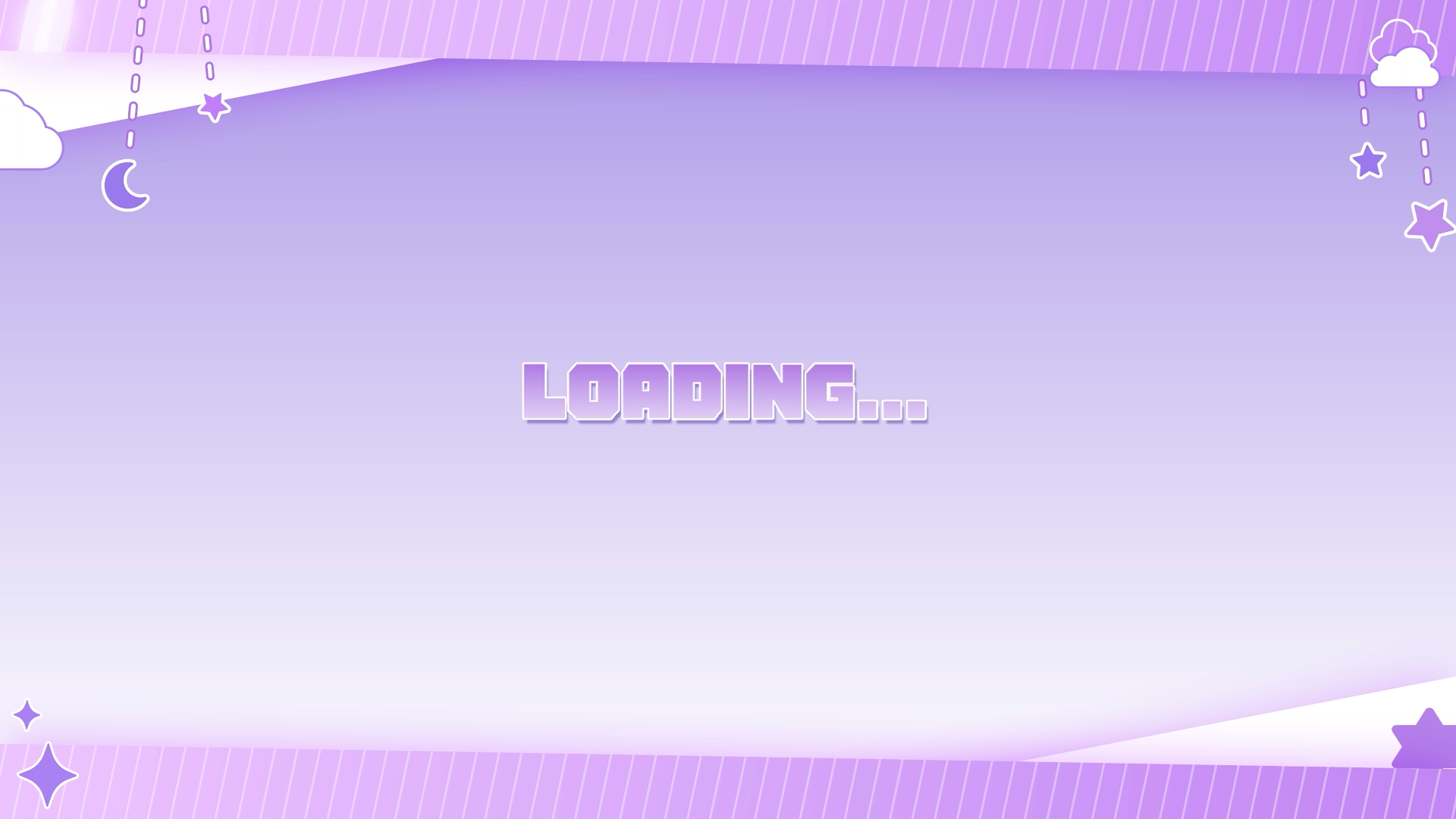 【Vtuber配信者向け】シンプル可愛い待機画面｜Loading screen - Mille-feuille Material Store ...