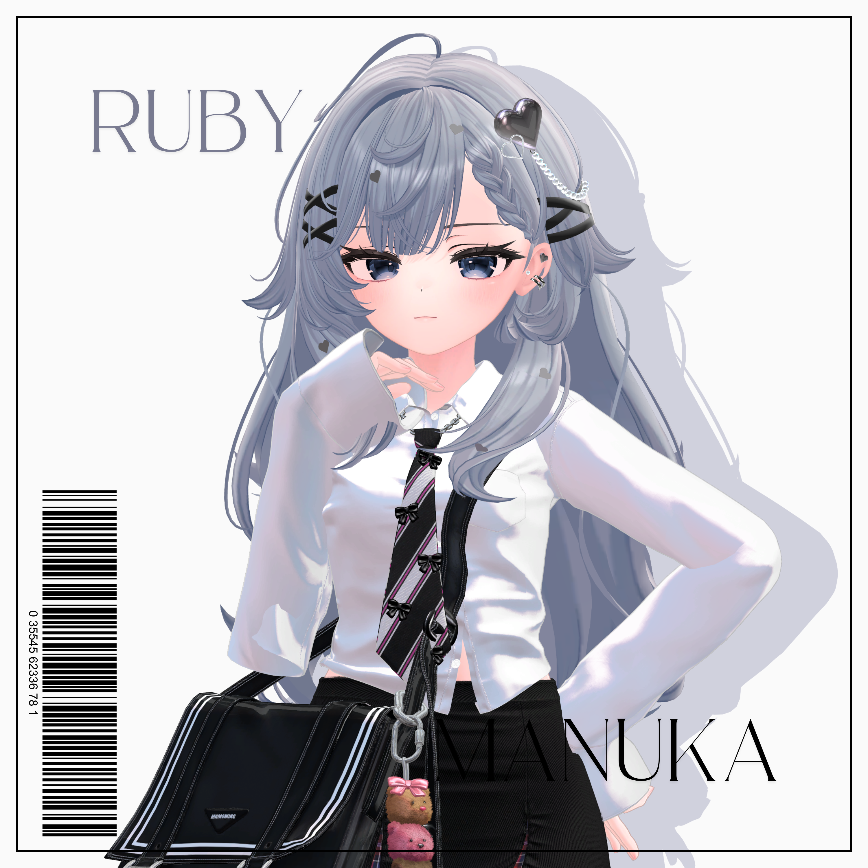 【VRC Hair】 Ruby_Hair - Kyee_N - BOOTH