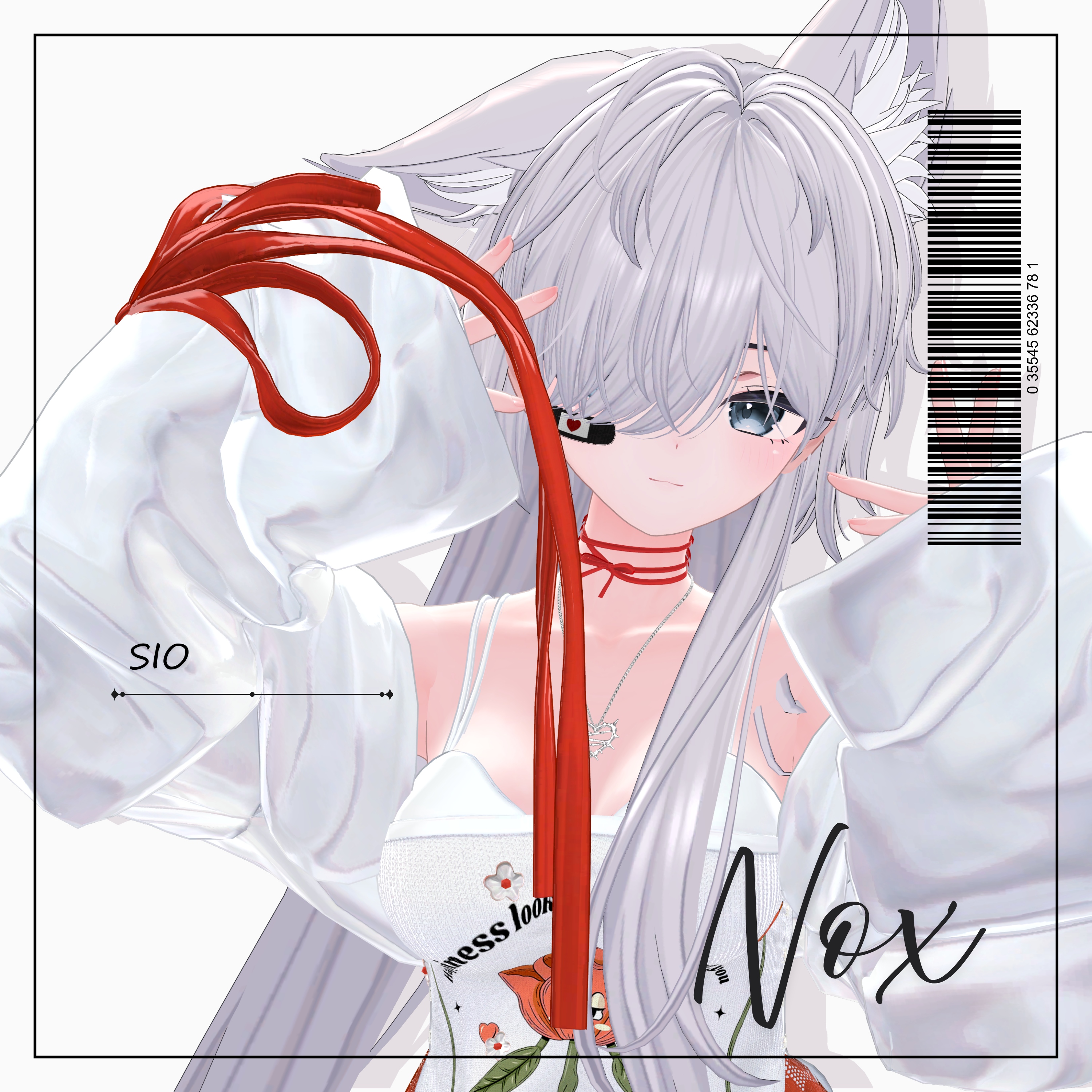 【VRC Hair】 Nox_Hair - Kyee_N - BOOTH