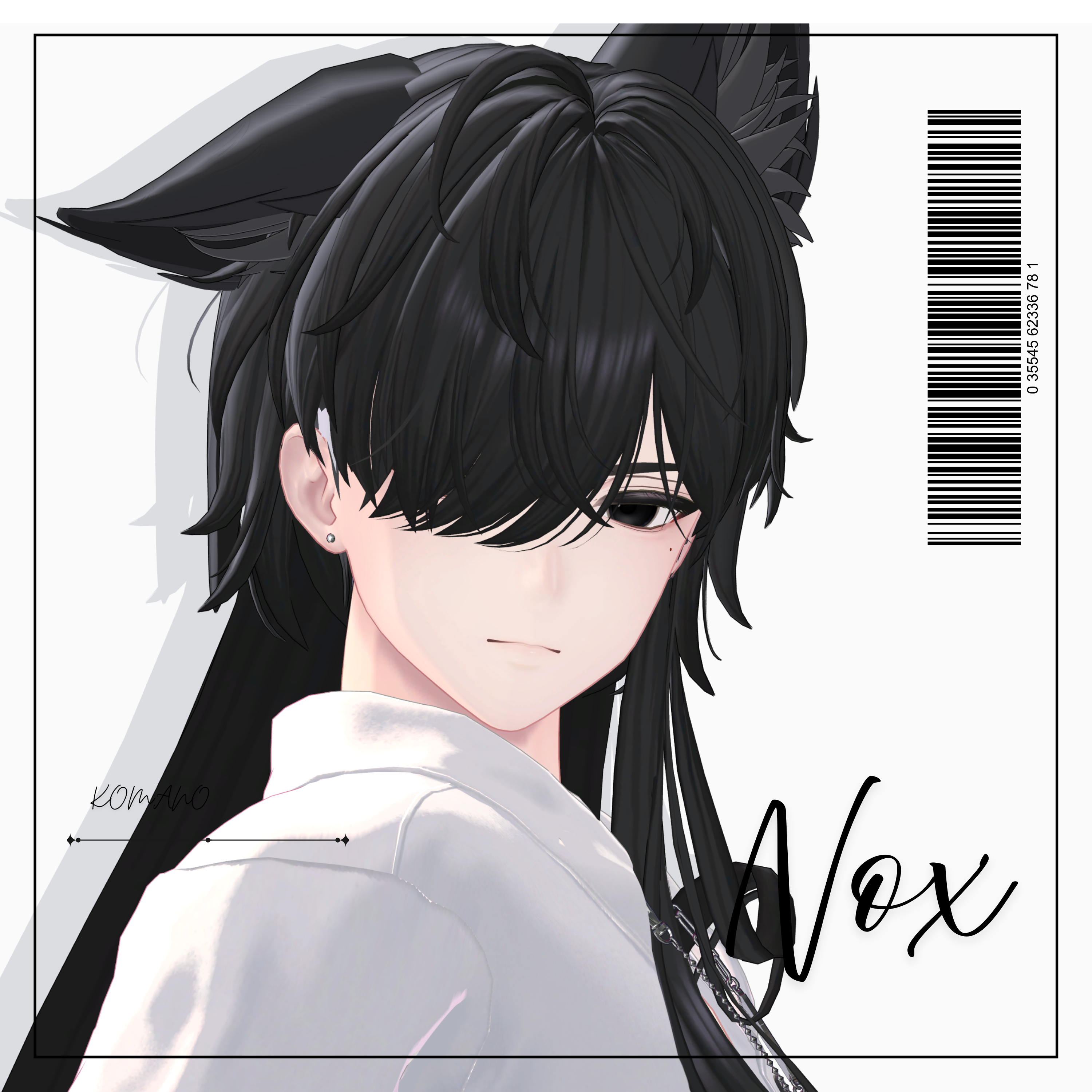 【VRC Hair】 Nox_Hair - Kyee_N - BOOTH