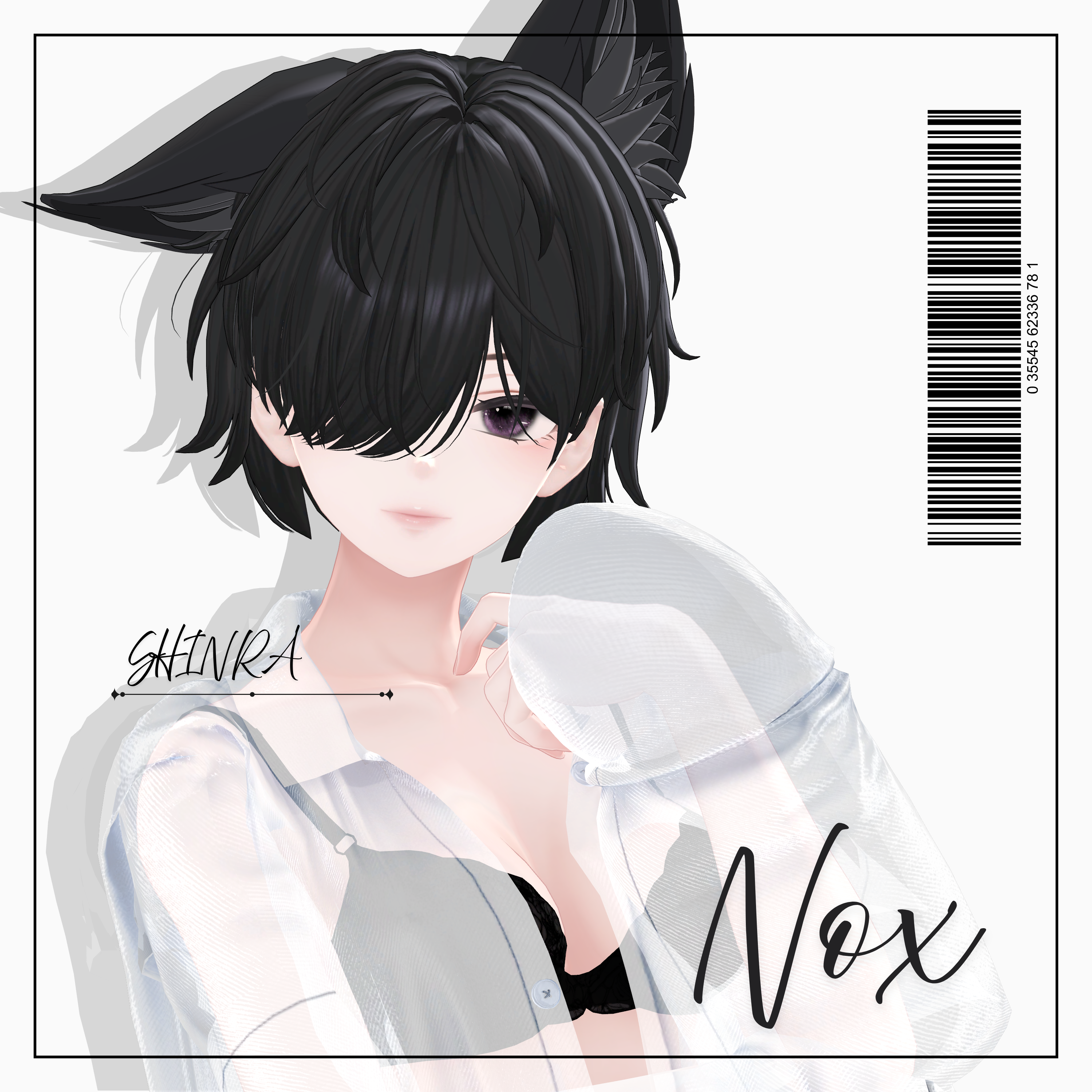 【VRC Hair】 Nox_Hair - Kyee_N - BOOTH