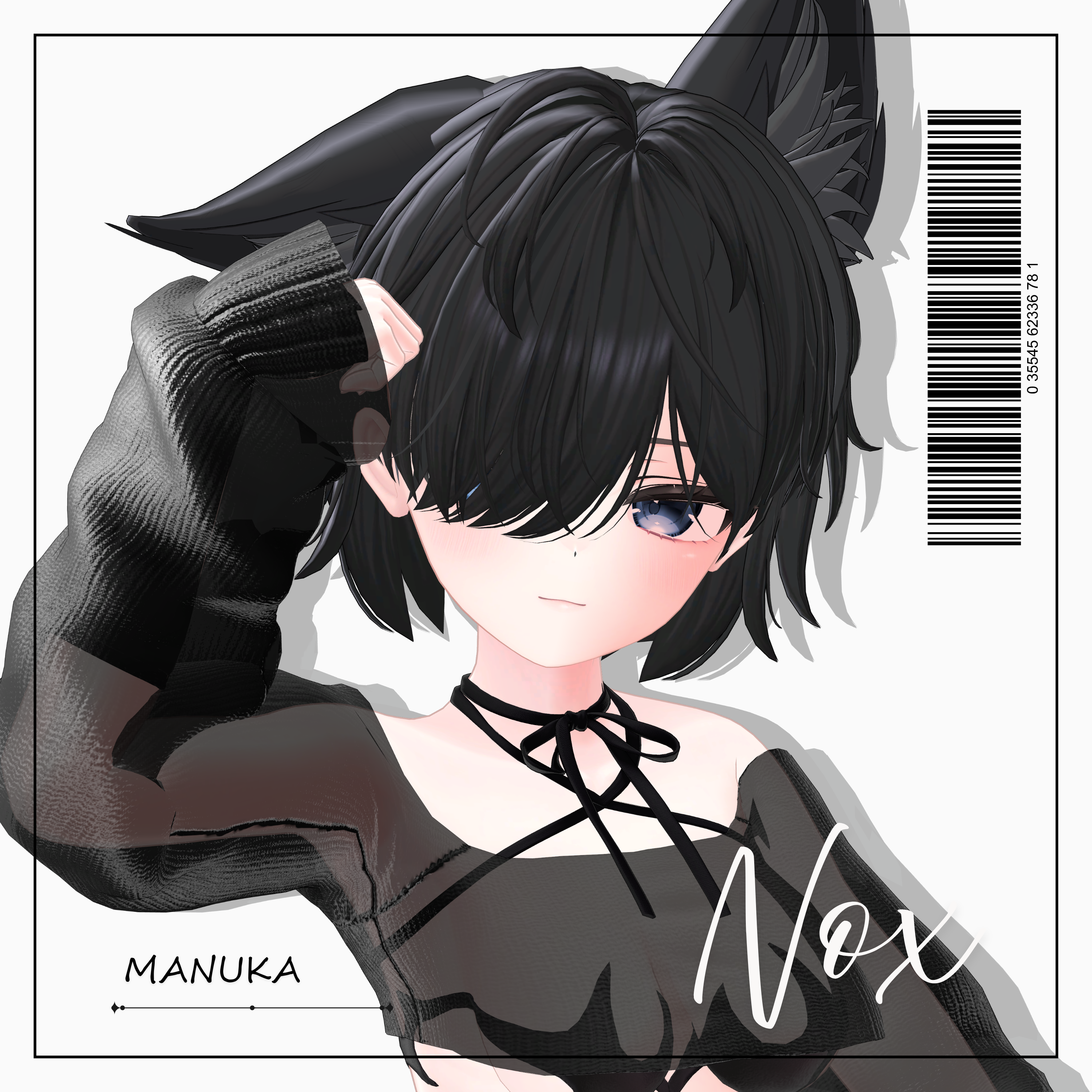 【VRC Hair】 Nox_Hair - Kyee_N - BOOTH