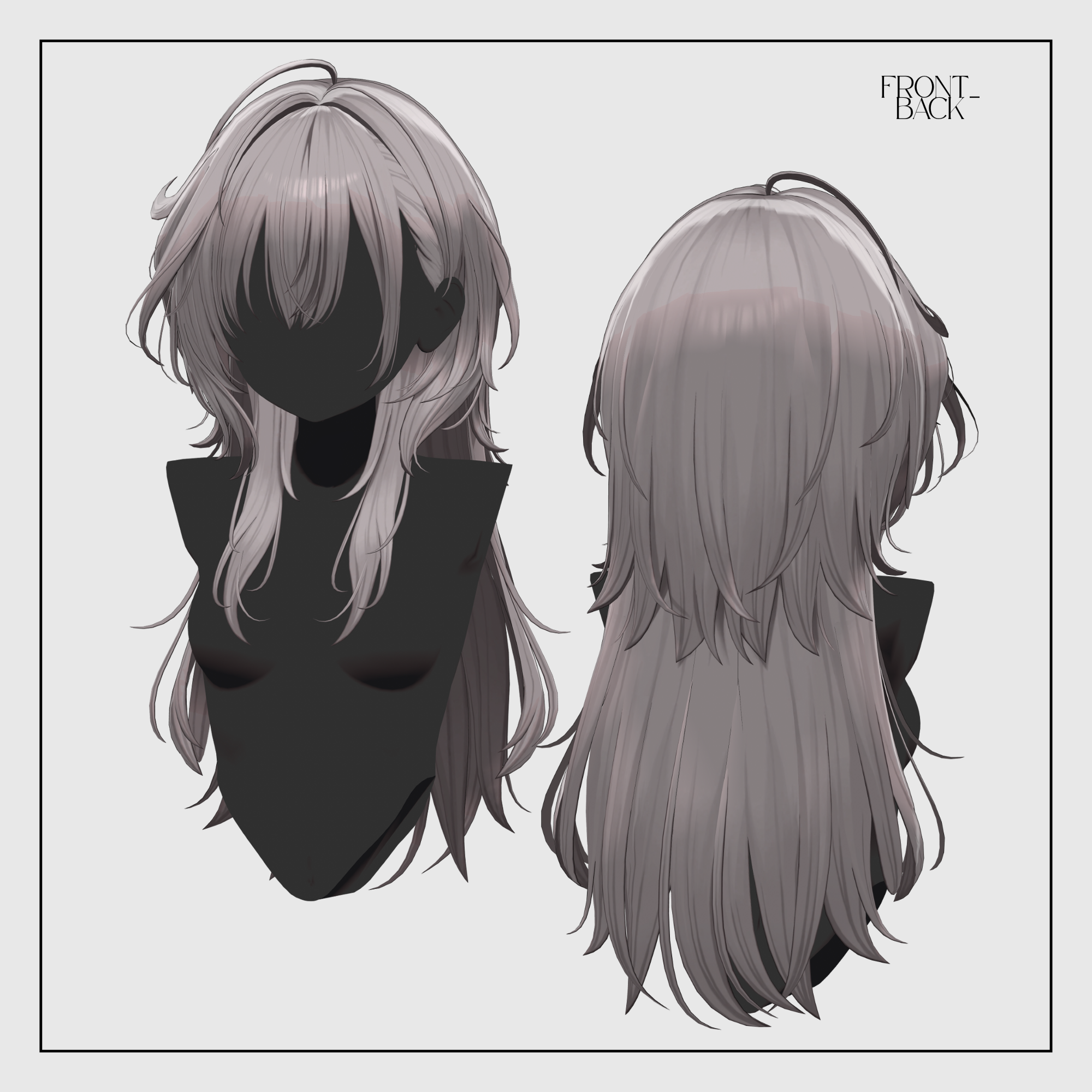 【VRC Hair】Sylin_Hair - Kyee_N - BOOTH