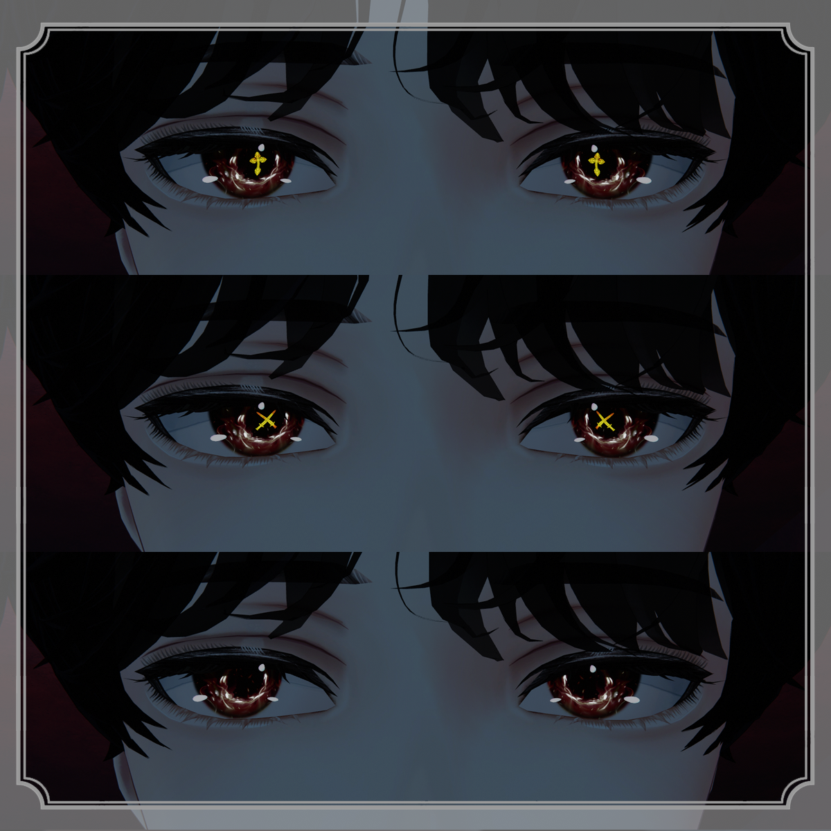 水瀬 Minase Flame eyes texture - tia-ra - BOOTH