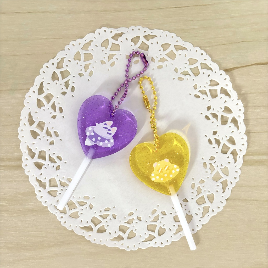 [海外発送OK]キャンディキーホルダー【森組】 - Amour - BOOTH