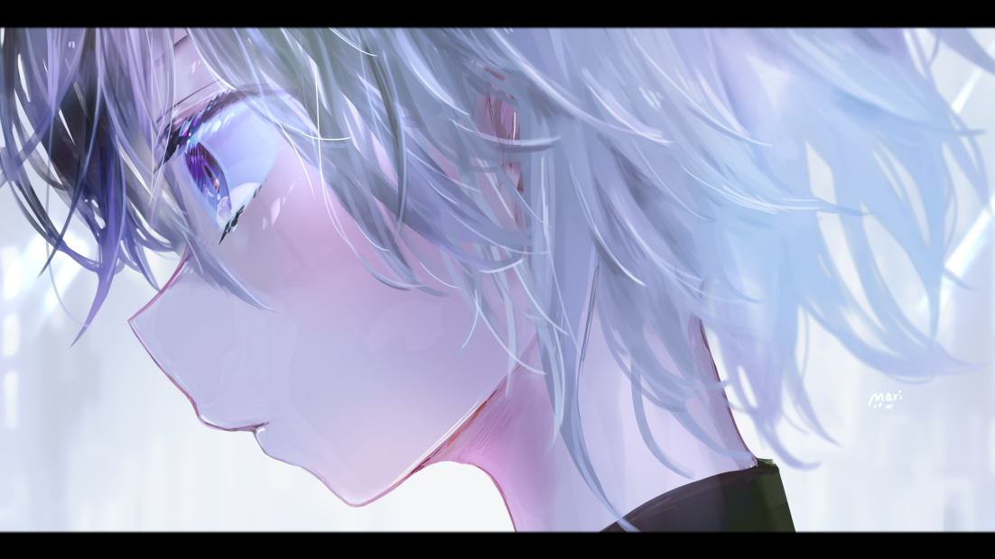 動画・イラスト付「黒猫と少女、横顔。」4K,FHD版 ダウンロード商品 - milkuro - BOOTH