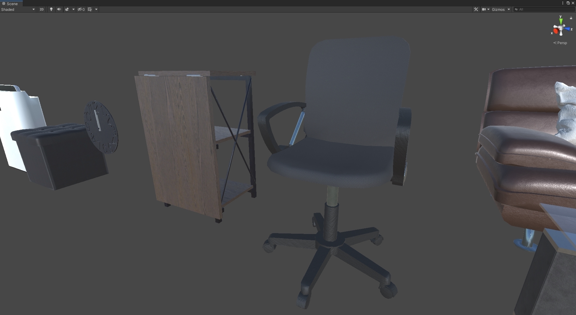 インテリアセット(Interior set)【VRChat想定】 - SPURGEAR - BOOTH