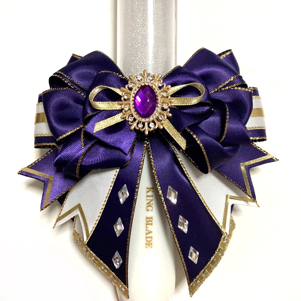 ペンライト ヴァイオレット×ホワイト - Handmade Yuka - BOOTH