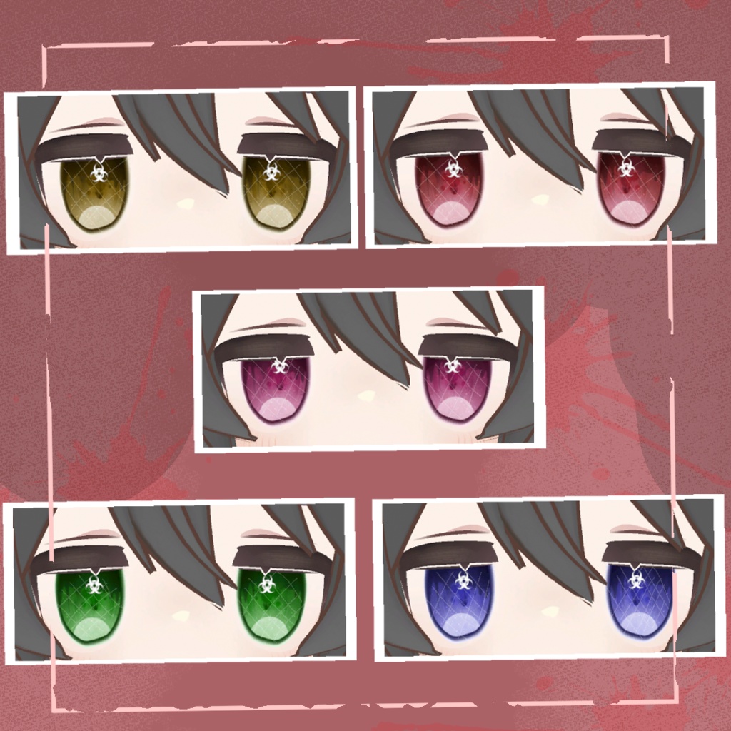 【キプフェル対応】Biohazard Eye Texture - しろまよしょっぷ - BOOTH