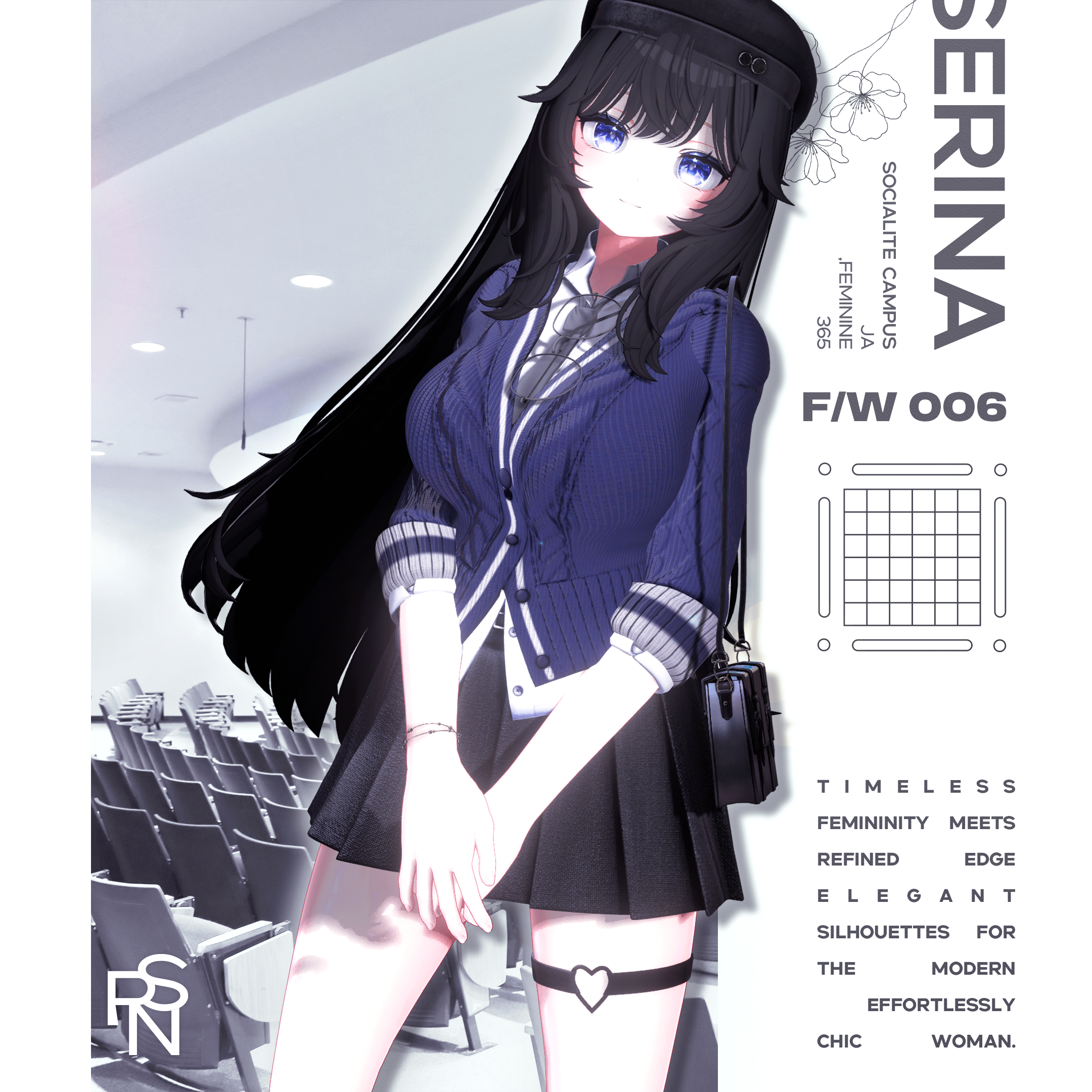 Socialite Campus Style【14アバター対応】 - BOUTIQUE SERINA - BOOTH