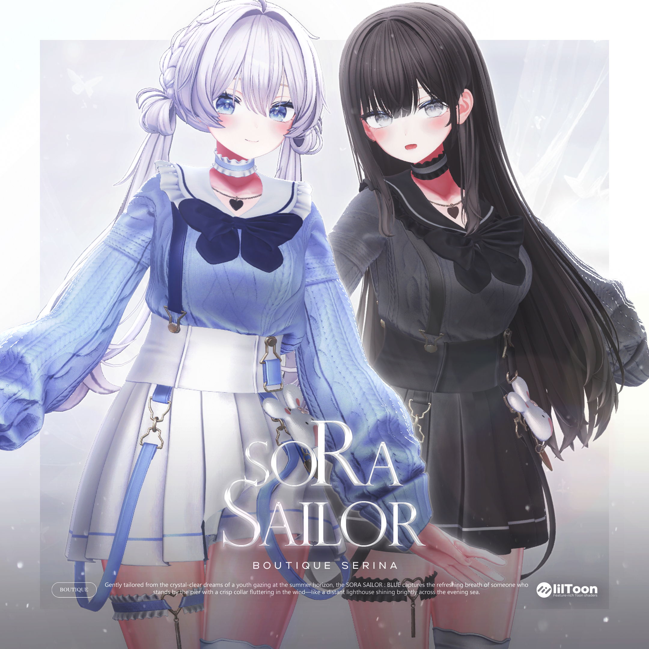 ️発売間近 ️ Sora Sailor : Blue 【19アバター対応】 - BOUTIQUE SERINA - BOOTH