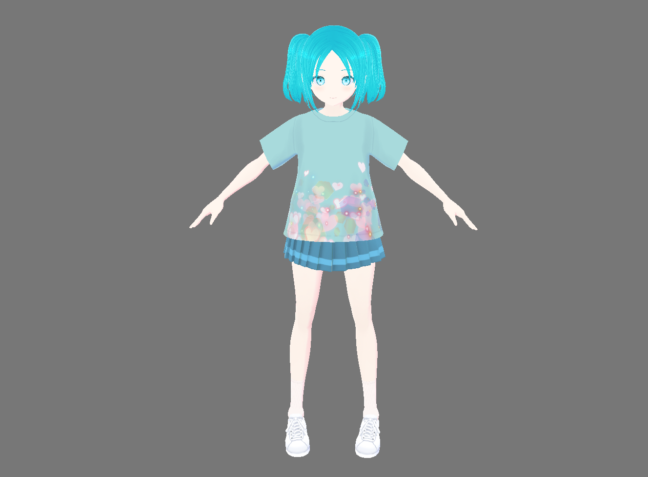 【VRoid/VRM/アバター】スイ・スイレン【オリジナル3Dモデル/vroidファイル付】 - さくらびと - BOOTH