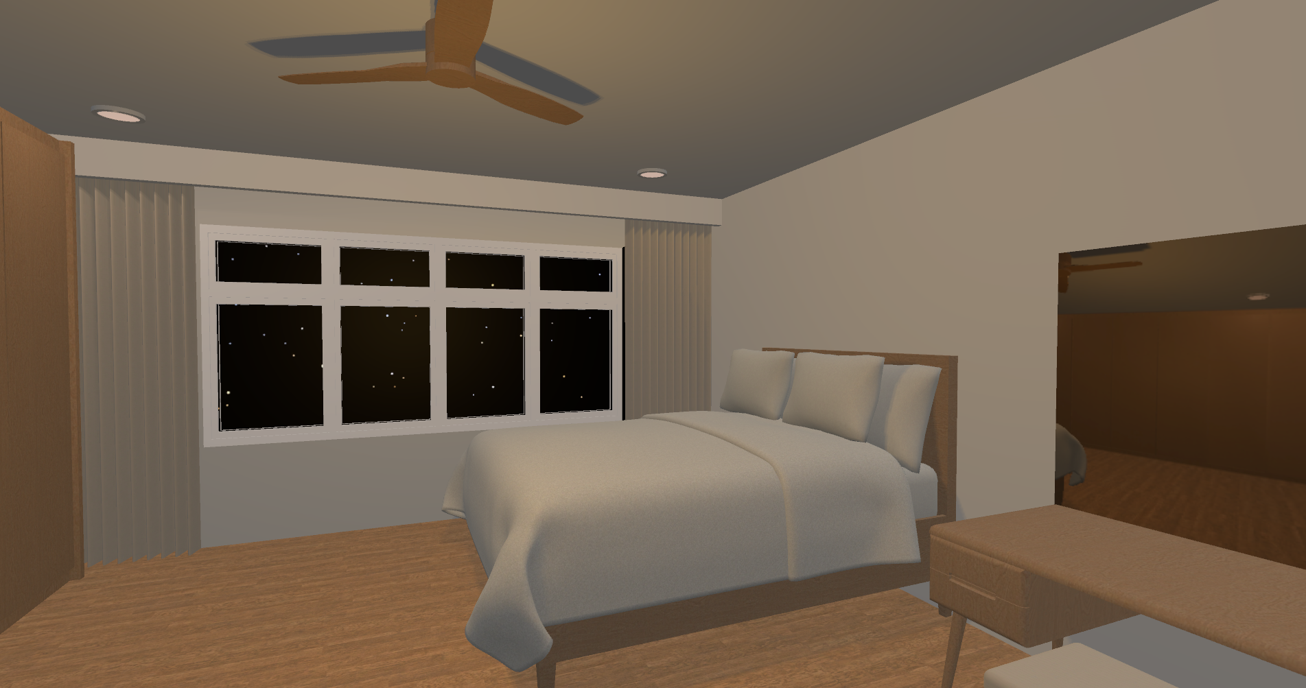 【VRchat】Cozy house with wood interiors - kene - BOOTH