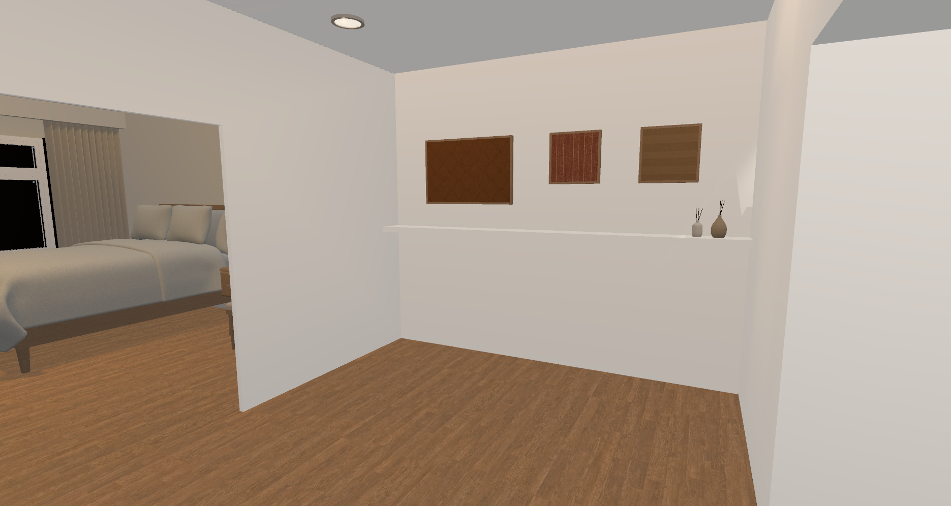 【VRchat】Cozy house with wood interiors - kene - BOOTH