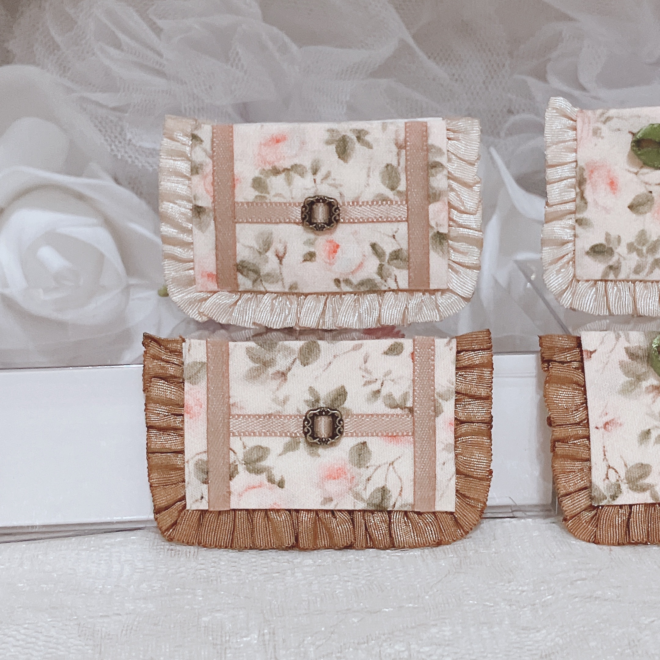 【新色追加🌟】【スタイ】Rose Garden Square Bib - たゆたう/tayutime - BOOTH