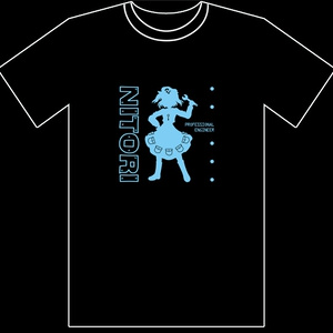 【手刷り】シルエットTシャツ 矢田寺成美 - n dash plus - BOOTH