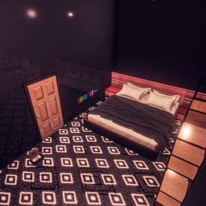 【VRChat Cyber Room】 - Animus VR Productions - BOOTH