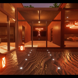 【VRChat Cyber Room】 - Animus VR Productions - BOOTH