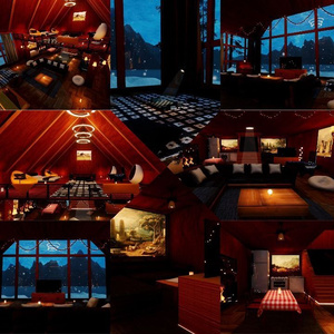 【VRChat Cyber Room】 - Animus VR Productions - BOOTH