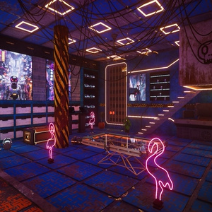 VRChat PRISM Dance Studio / VRChat PRISMダンススタジオ - Animus VR Productions ...