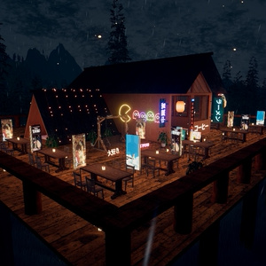 【VRChat Underwater Bar / アンダーウォーター・バー】 - Animus VR Productions - BOOTH