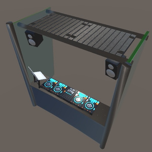 VDJ R-2100 [DJ booth] - aleph 9 - BOOTH