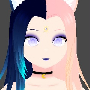 Moon goddess (f2u vtuber) - Meira Rune - BOOTH