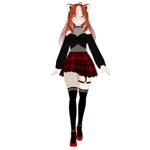 Fox/Wolf tail [vroid] - Meira Rune - BOOTH