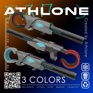 Cybernetic Blade/Gun Arm - Athlone - BOOTH