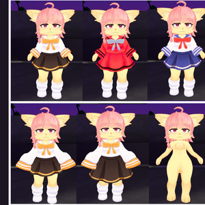 [VRChat] Chii - Chobits Chibi 3D Model - birdchii - BOOTH