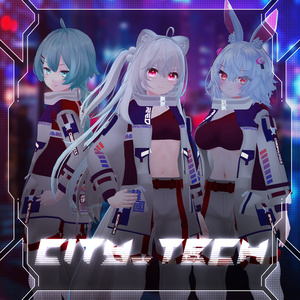 テックパーカ(12アバター対応) - childfactory - BOOTH