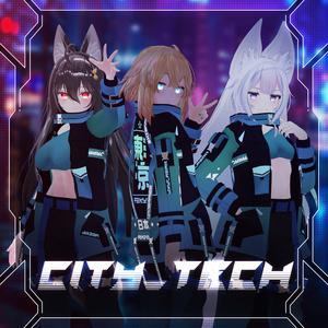 テックパーカ(12アバター対応) - childfactory - BOOTH