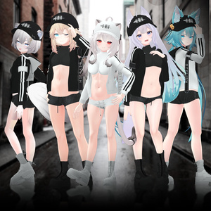 テックパーカアルファ(14アバター対応) - childfactory - BOOTH