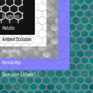 【VRChat】星柄壁紙マテリアルテクスチャ4種セット - MaLu's Materials - BOOTH