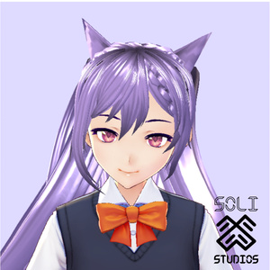 [VRoid] Genshin Impact Albedo Hair Preset - Soli's Oddities - BOOTH