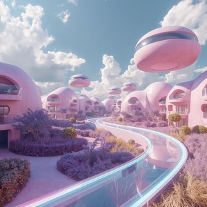 Dreamscape Background Pack vol.5 幻想未来ナチュラルガーデンセット[Fantasy Future ...