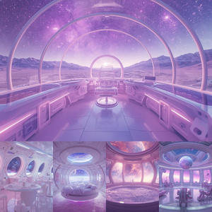 Dreamscape Background Pack vol.5 幻想未来ナチュラルガーデンセット[Fantasy Future ...