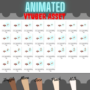 Rigged vtuber hands asset |Animated- Vtuber hands (vol1)| Twitch Asset ...