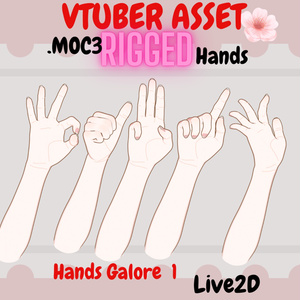 Animated Vtuber Asset hands - wave| vtuber hand asset | vtuber asset ...