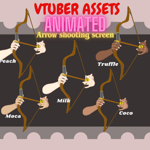 Rigged vtuber hands asset |Animated- Vtuber hands (vol1)| Twitch Asset ...
