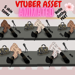 [Live2Dアイテム] rigged vtuber Outfit Asset /Kawaii Uniform /psd, moc3, cmo3/ Vtuber accessory ...