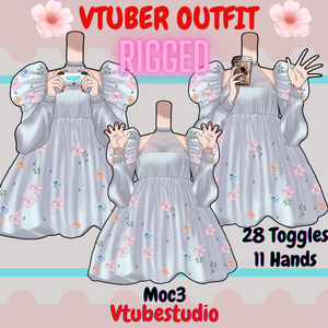 Rigged vtuber hands asset |Animated- Vtuber hands (vol1)| Twitch Asset ...