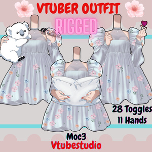 Rigged vtuber hands asset |Animated- Vtuber hands (vol1)| Twitch Asset ...