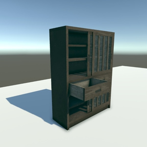 【Unity VRChat Blender】家8 3Dモデル 内装外装付き - kurogamemaker - BOOTH