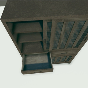 【Unity VRChat Blender】家8 3Dモデル 内装外装付き - kurogamemaker - BOOTH