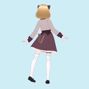 【VRoid Avatar】(female) mei_izumo_yukata 出雲 芽生（浴衣） - tomato ketchupy - BOOTH